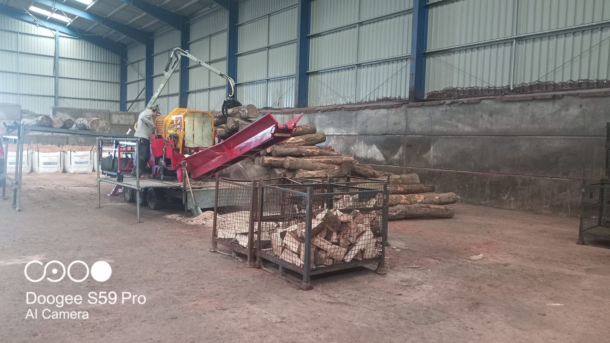 Professional Onsite Firewood Processing 1st Quality Firewood Processor ...